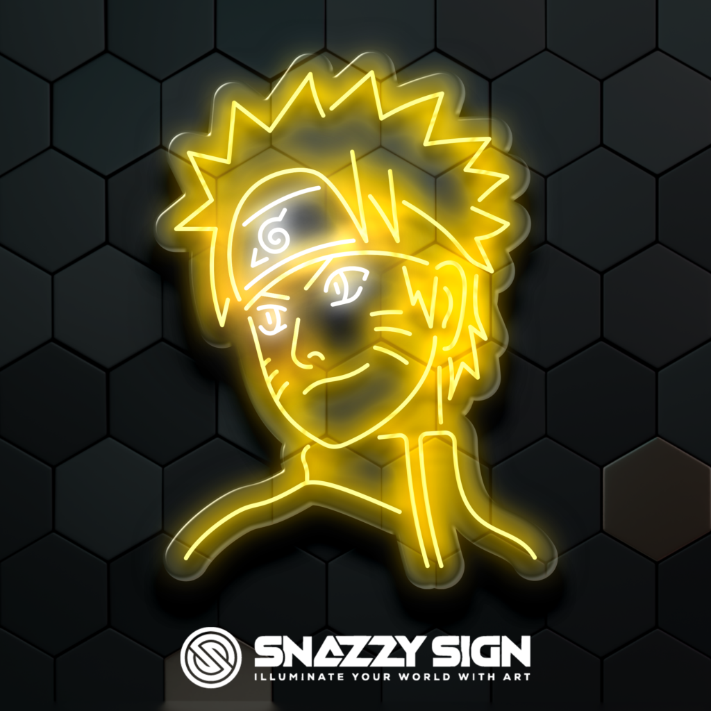 Naruto Neon Sign Create Yours Today! 20" x 26.5" - Snazzy Sign | Custom ...